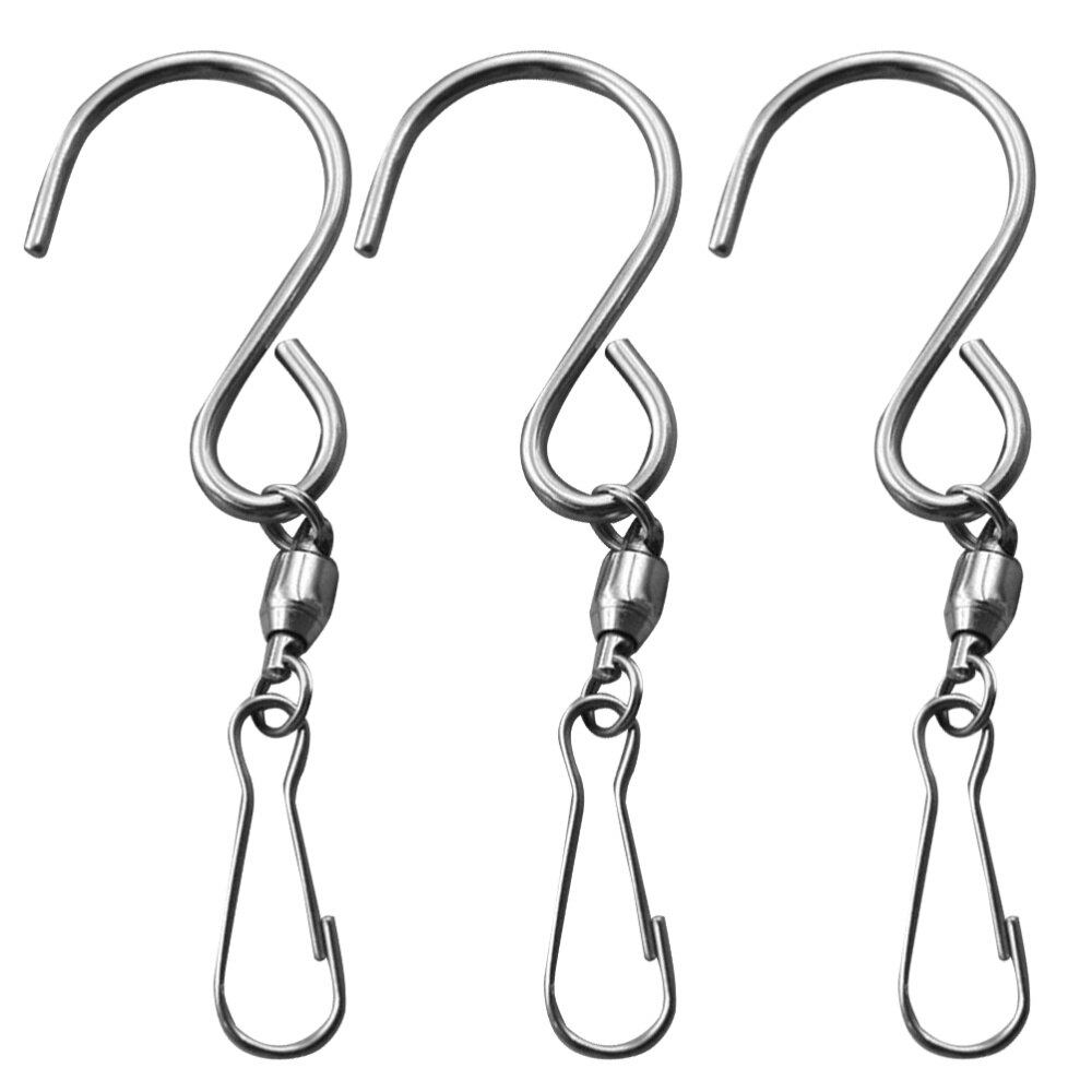 8 Pcs Swivel Clip Hanging Stainless Steel Hooks Wi... – Grandado