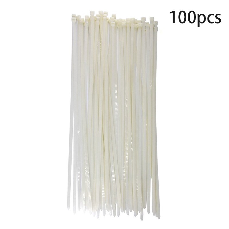 100pcs Self-Locking Nylon Plastic Cable Ties Wire ... – Vicedeal