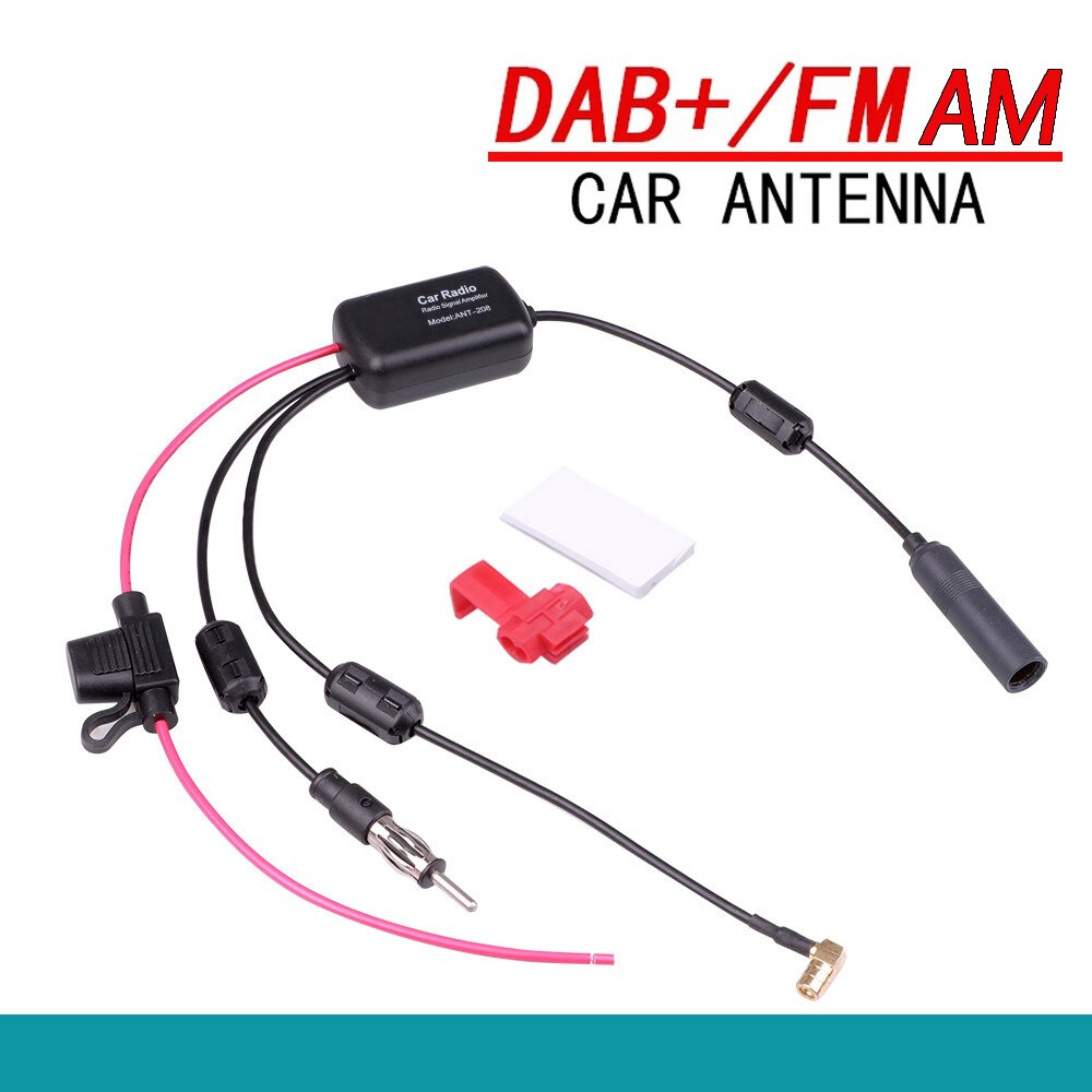 3 in 1 FM AM Car Radio Signal Amplifier DAB 12V SM... – Vicedeal
