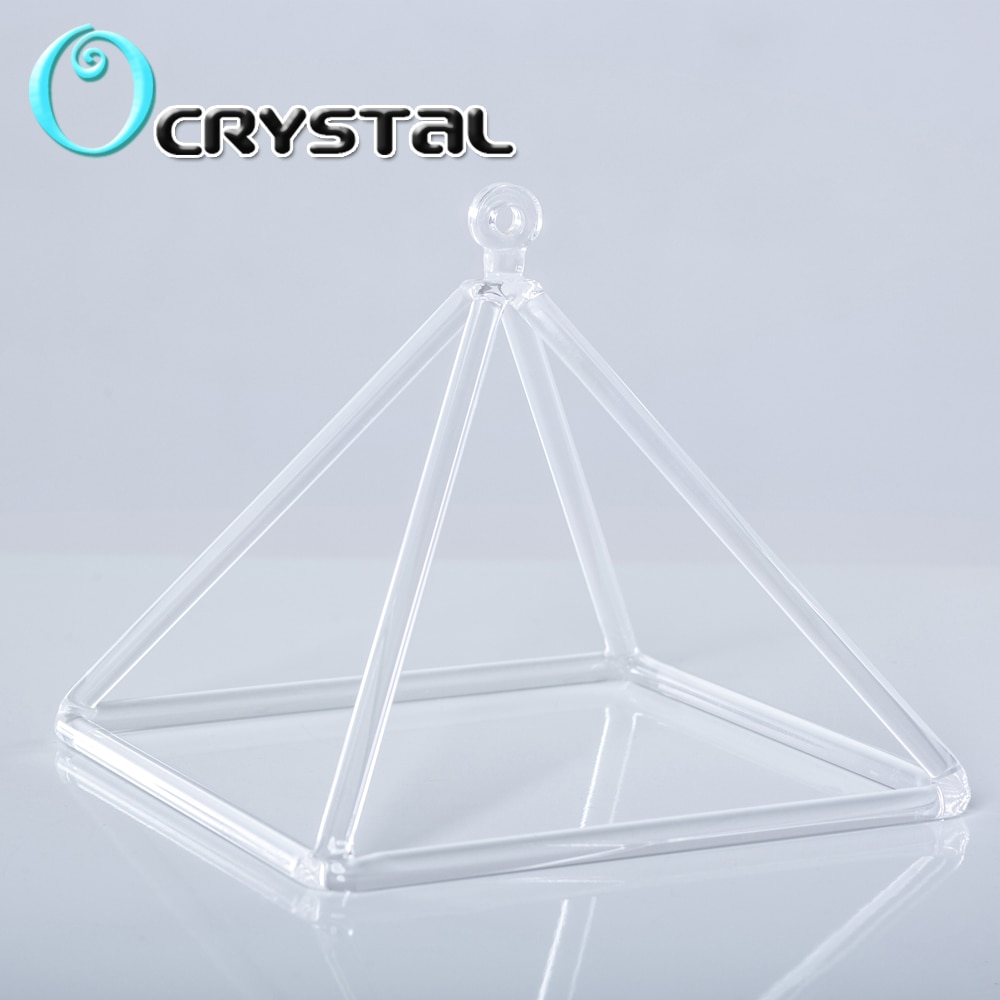 4 inches crystal singing pyramid for sound healing – Grandado