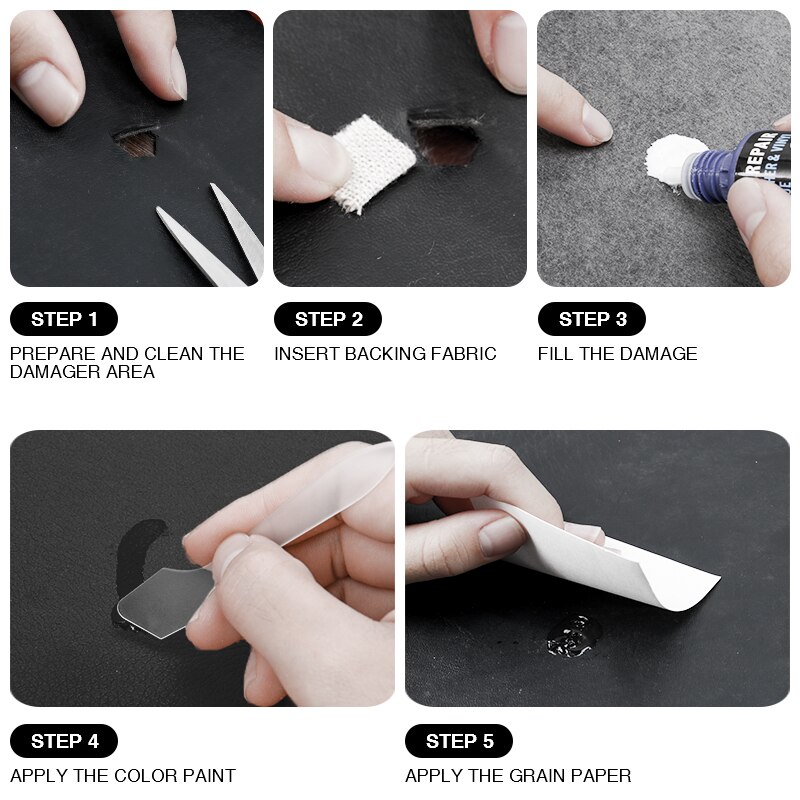 VISBELLA Liquid Leather Repair Kit Restorer Furnit... – Grandado