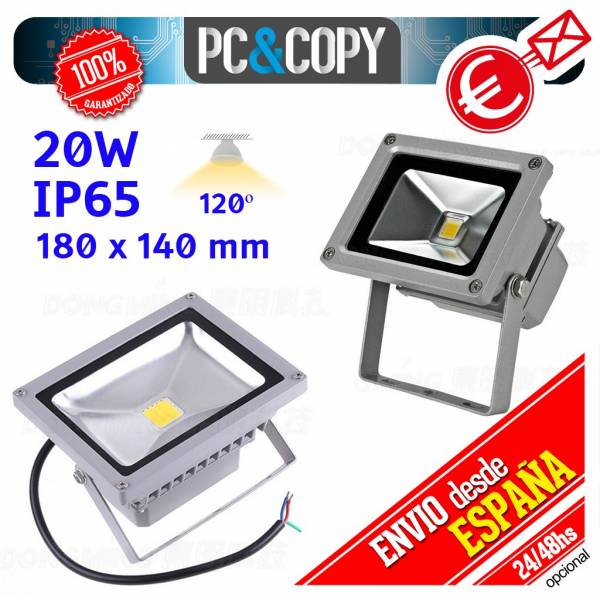 Led Spotlight 20W Licht Reflector 6000K Outdoor La... – Vicedeal