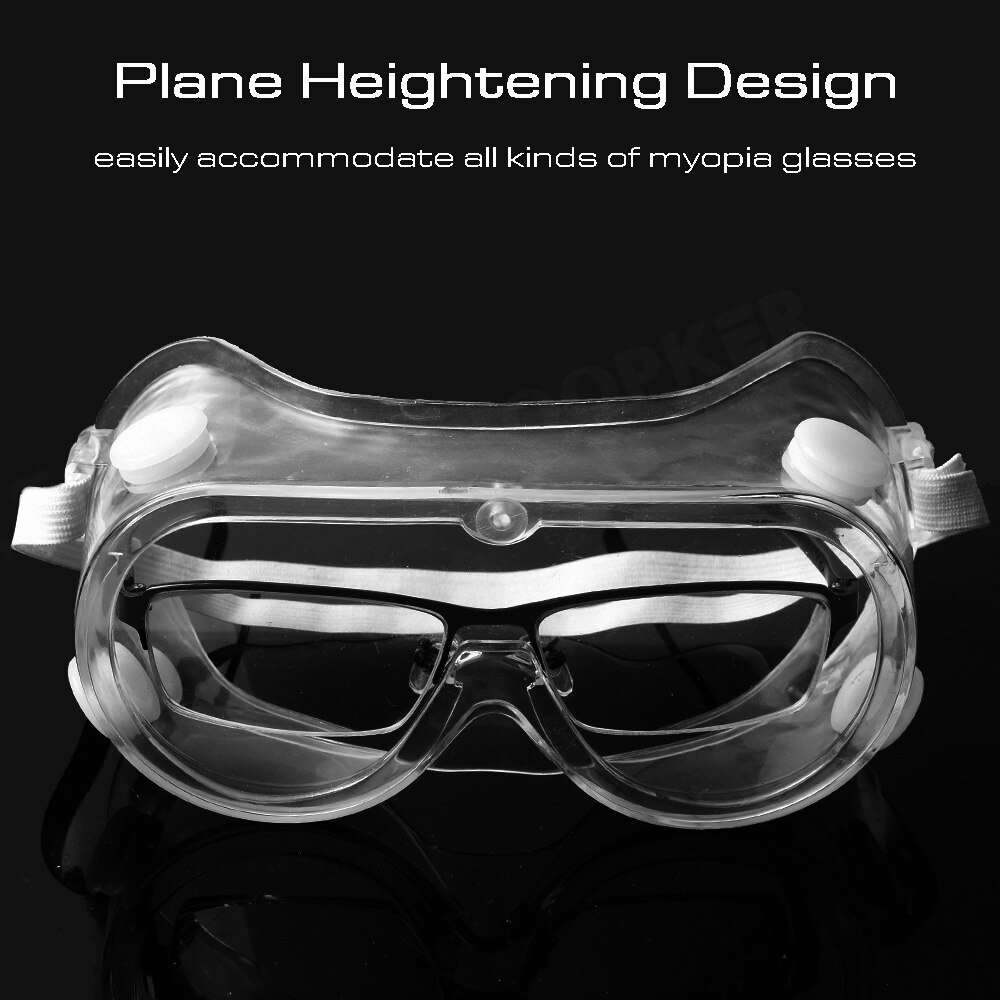 Transparent Ski Dust-proof Anti-fog Goggles Wind S... – Grandado