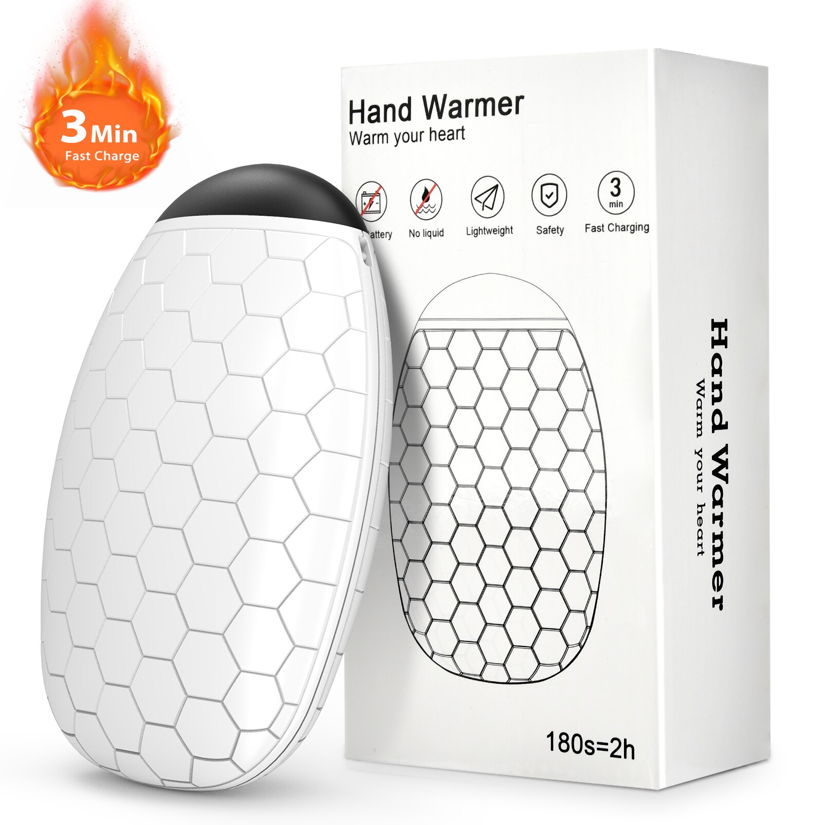 Chauffe-mains électrique Portable sûr chauffe-main... – Grandado