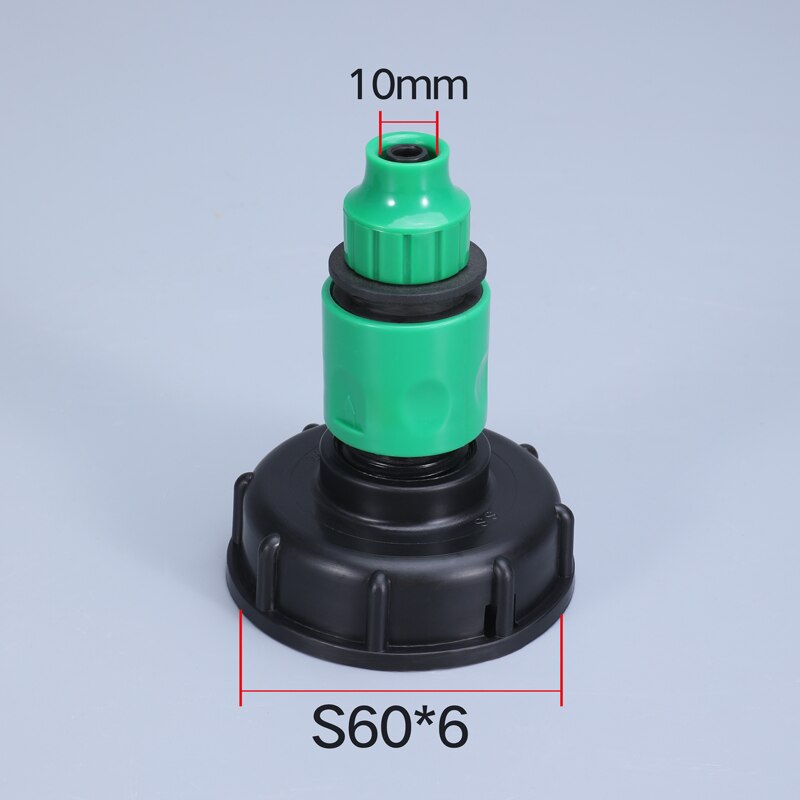 S60*6 IBC tank adapter plastic Garden Tap Valve Ir... – Vicedeal