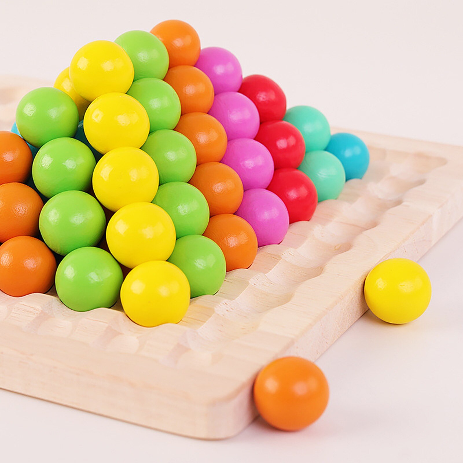 Wooden Go Game Colored Bead Elimination Fun Parent... – Vicedeal