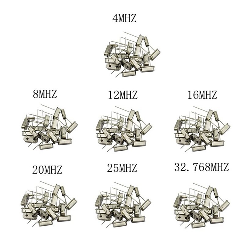 35Pcs Crystal Oscillator Electronic Kit, HC-49S 7 ... – Grandado