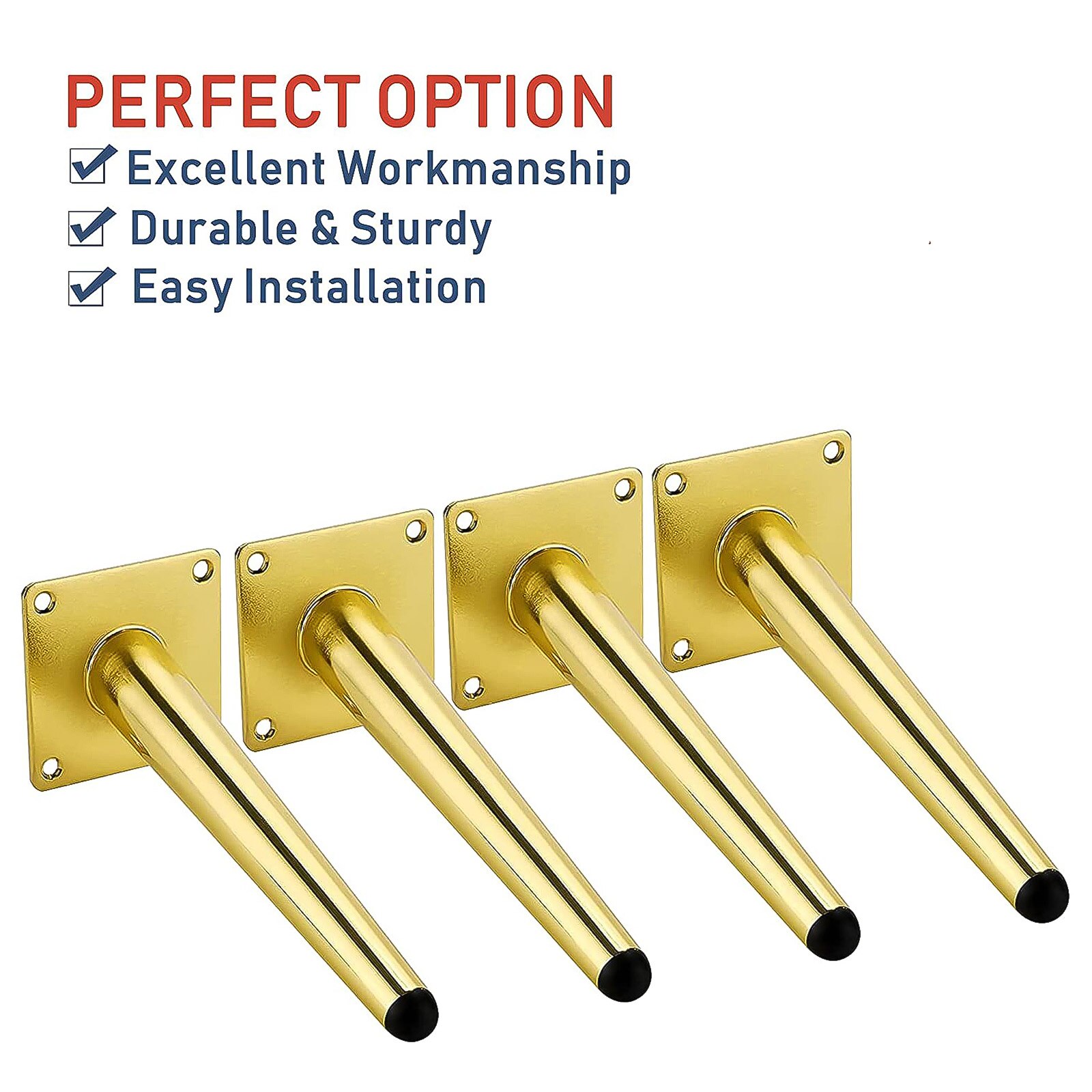 4Pcs Furniture Metal Feet Multifunctional Furnitur... – Grandado