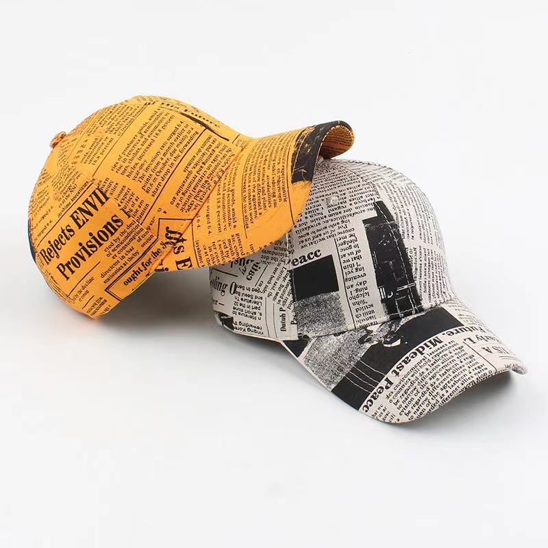 peaked cap, trendy brand spring and summer newspap... – Vicedeal