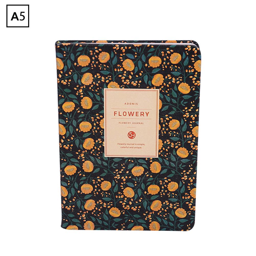Flowery Daily Weekly Monthly Planner A5/A6 Noteboo... – Grandado