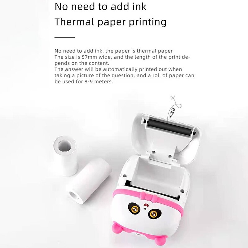 Draagbare Mini Printer Thermische Print Foto Pocke... – Vicedeal