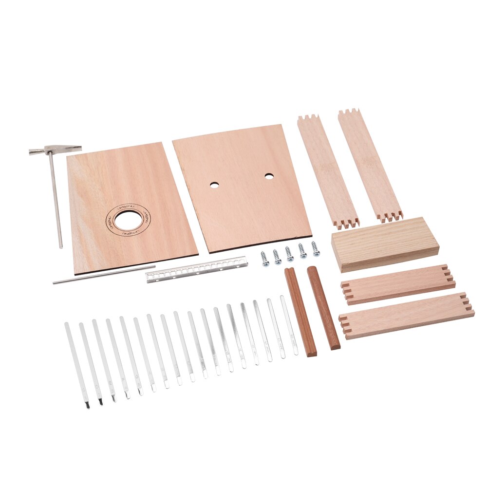 17 Keys Kalimba Handwork Kalimba DIY Kit Basswood ... – Grandado