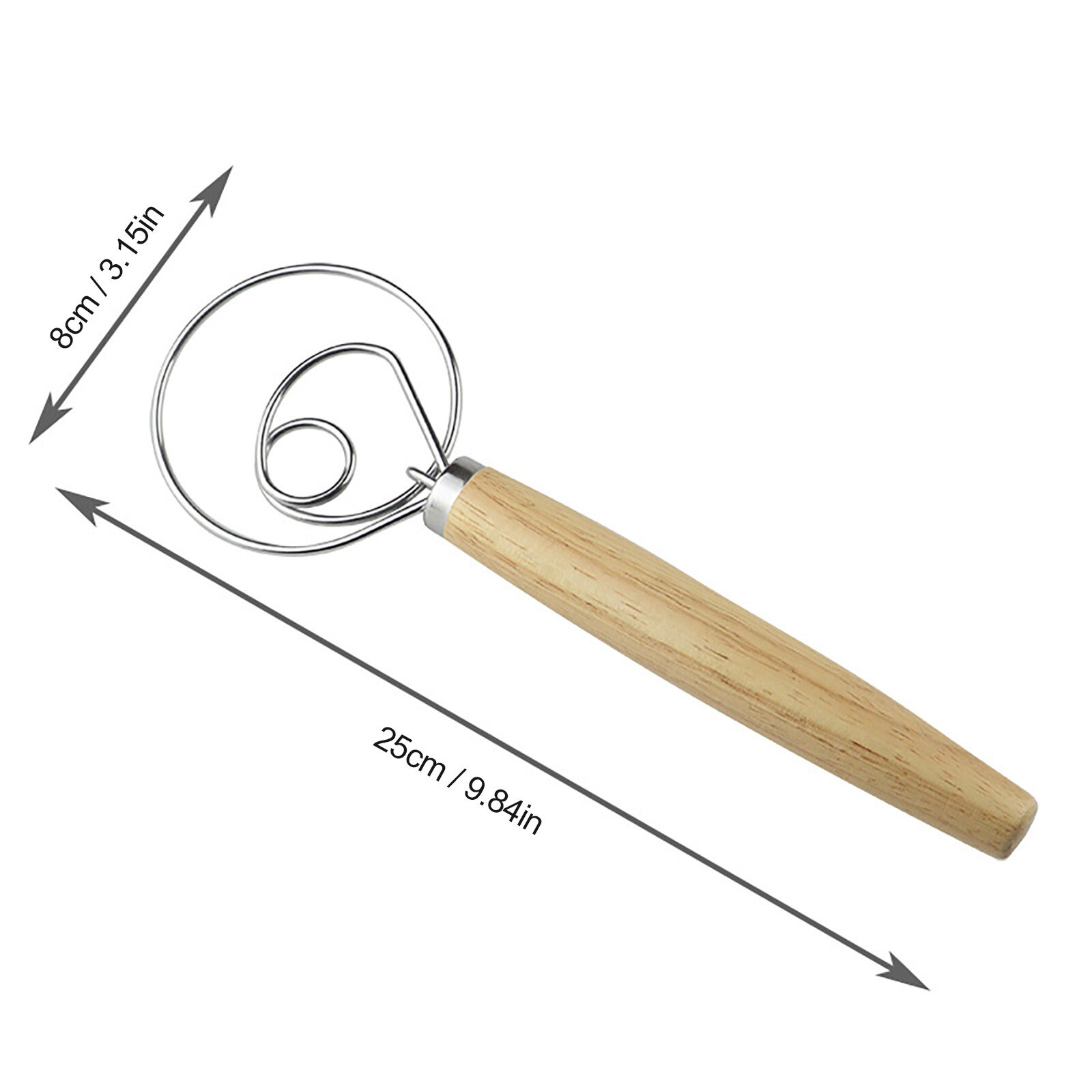 Baking Tools 3-piece Set Wooden Handle Whisk Flour... – Grandado