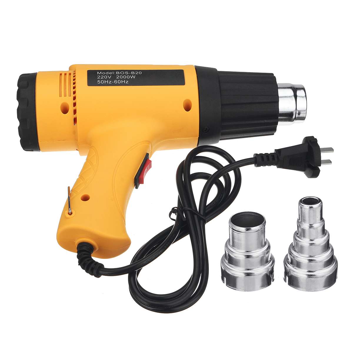 Becornce 2000W 220V Industrial Adjustable Temperat... – Grandado