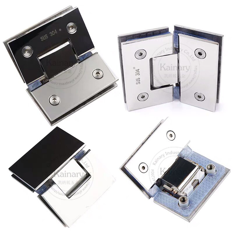 SUS304 solide glas klemme, 135 grad glas stecker, ... – Vicedeal