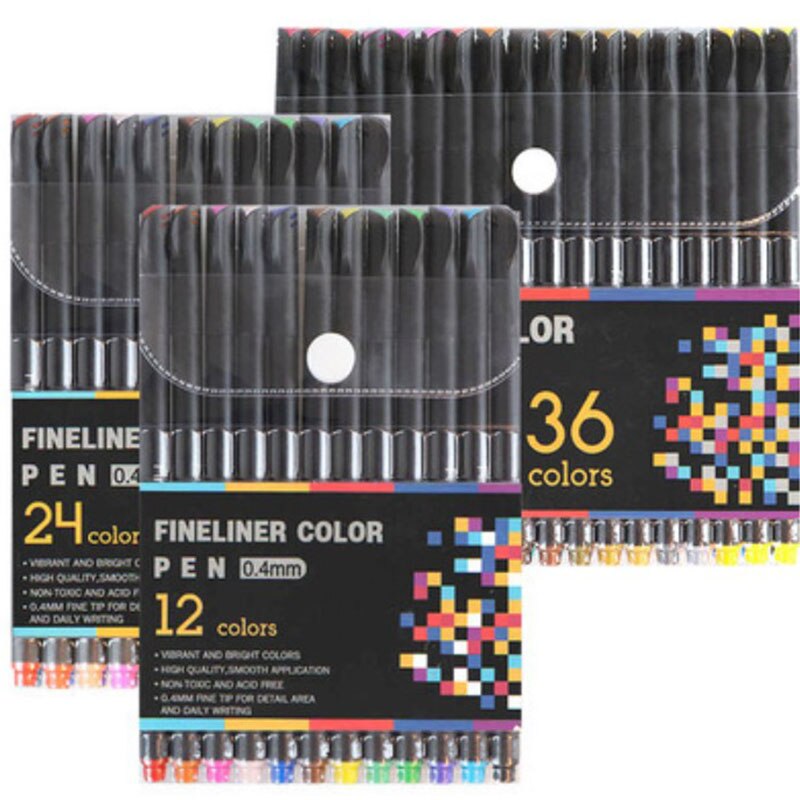 Colorful Neutral Marker Pen Pens for School Office... – Grandado