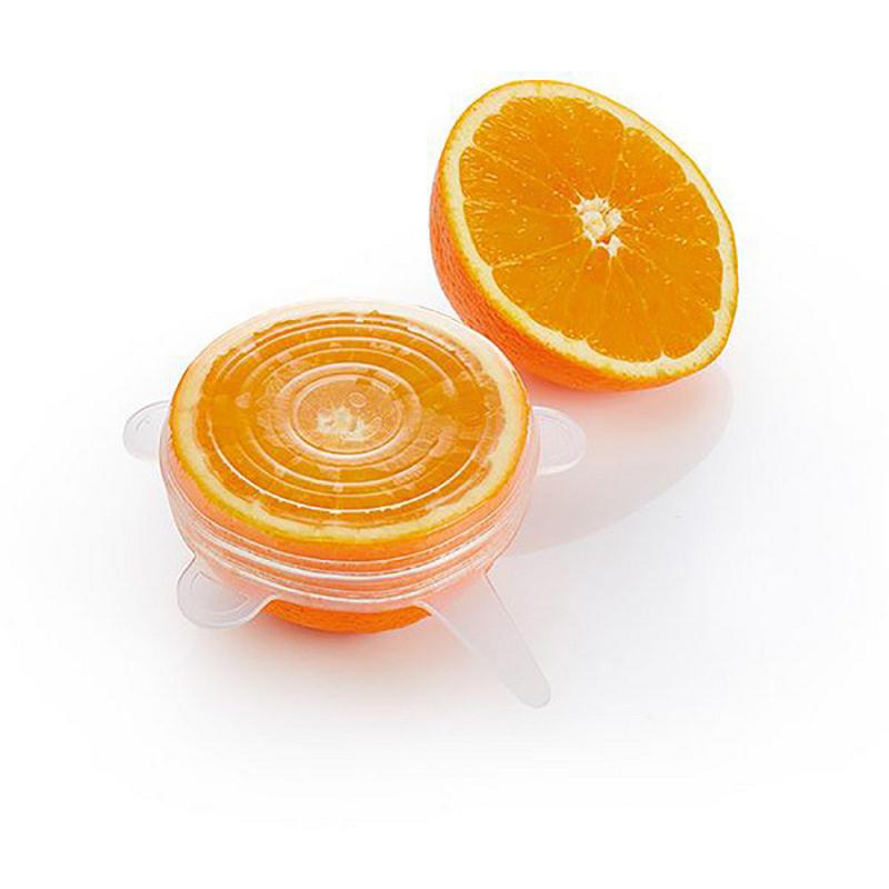 6PCS Square Food Silicone Cover Universal Silicone... – Grandado