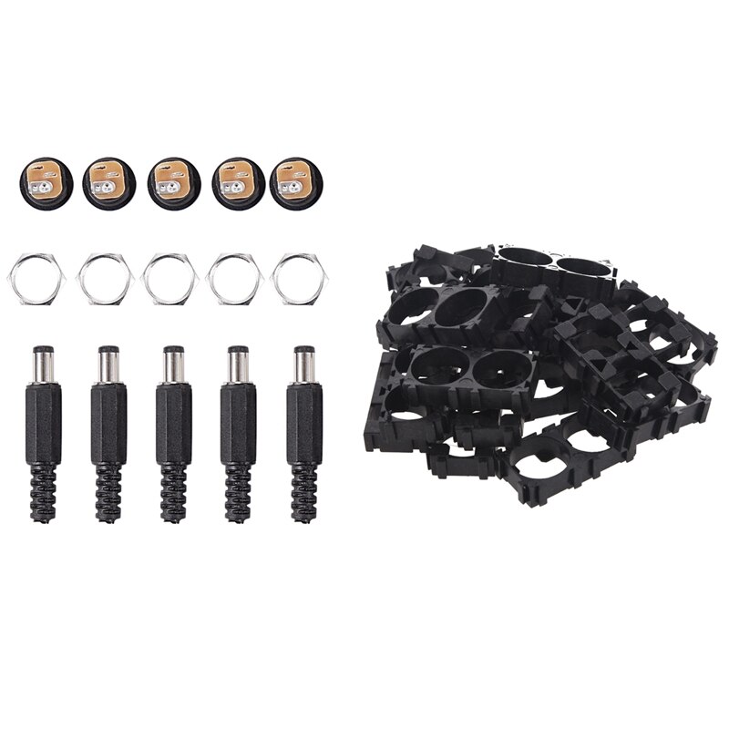 20x 18650 Lithium Battery Double Holder Bracket &a... – Vicedeal