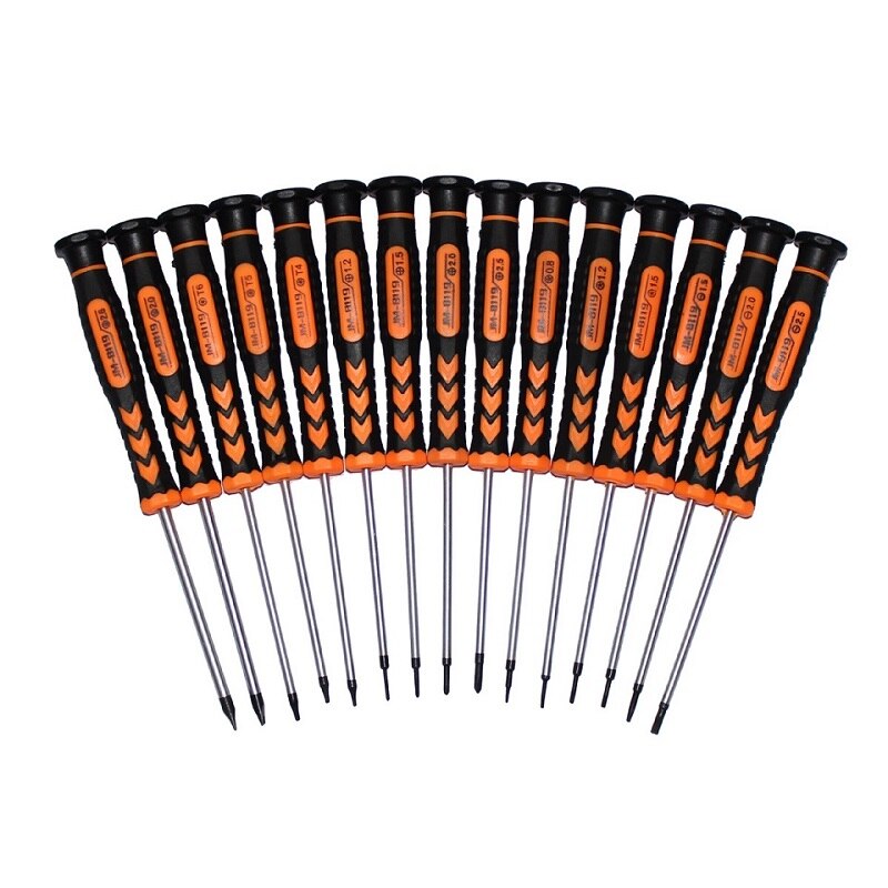 15 Pcs Flat Cross Pentalobe Torx Screwdriver Set f... – Grandado