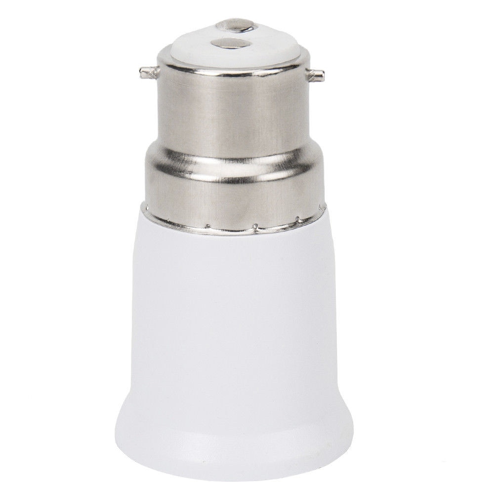 2pcs Fireproof Plastic B22 to E27 Socket Adapter C... – Vicedeal