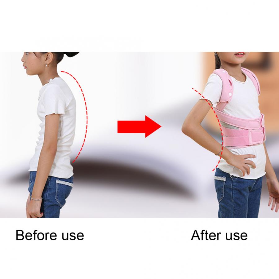 Adjustable Children Posture Corrector Back Support... – Grandado