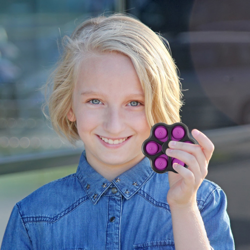 Fidget Simple Dimple Spinner Push Bubble Sensory T... – Grandado