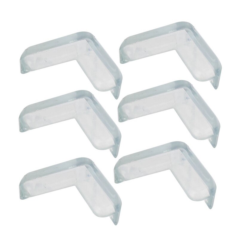 6 Pcs Soft Rubber Desk Corner Pad Cover Protector ... – Vicedeal