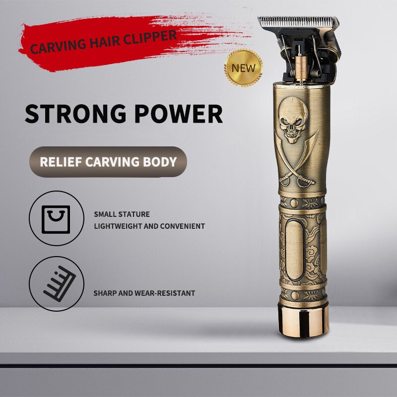 Salon Haircut Home Use DIY Hair Trimmer 0mm 1500mA... – Grandado