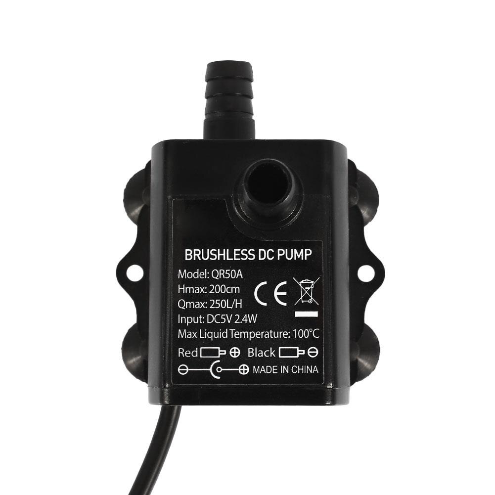 2.4W Veelzijdige Mini Waterpomp Kantoor Rotstuin E... – Grandado