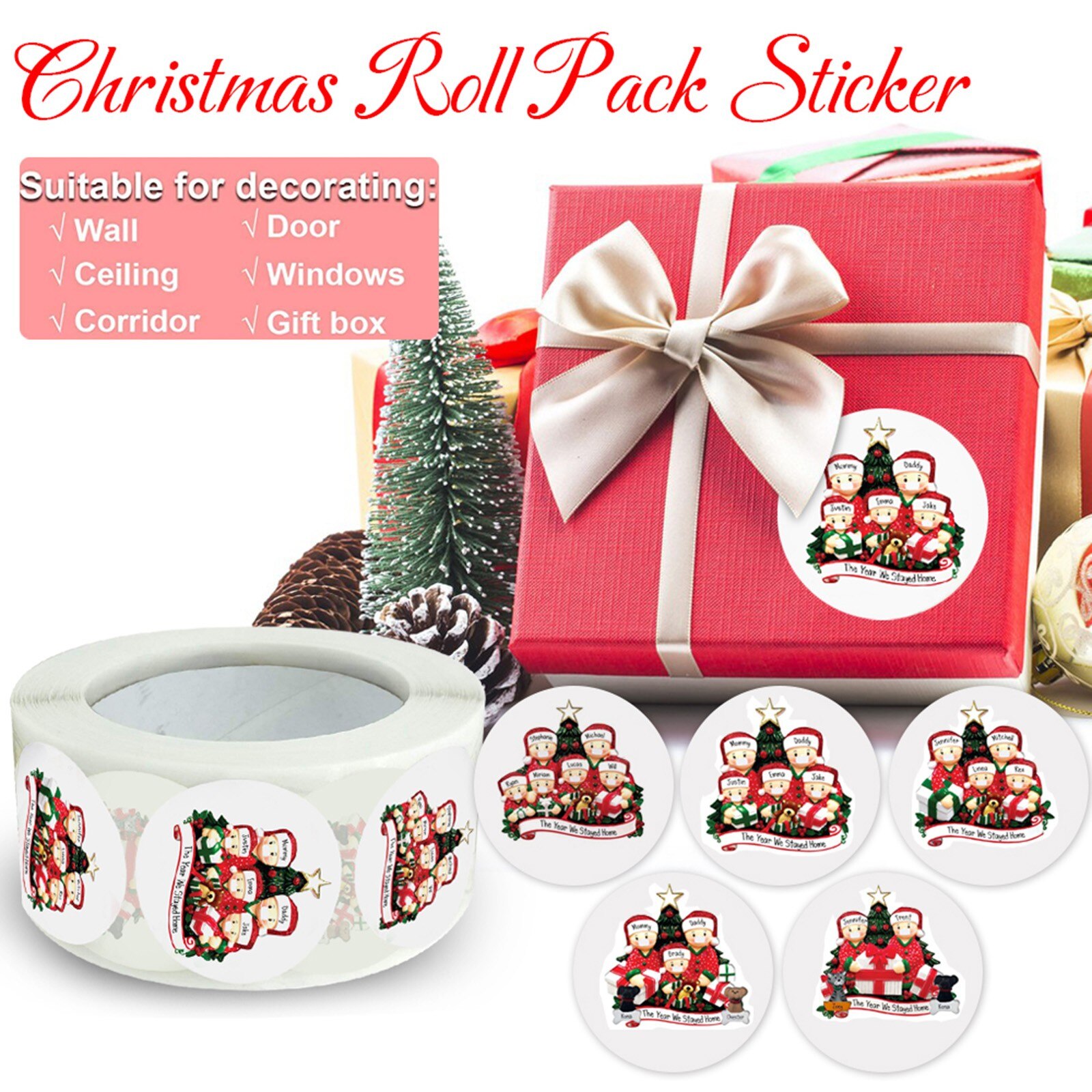 pegatinas de Navidad exclusivas, paquete de pegati... – Grandado pegatinas de Navidad exclusivas, paquete de pegati... – Grandado