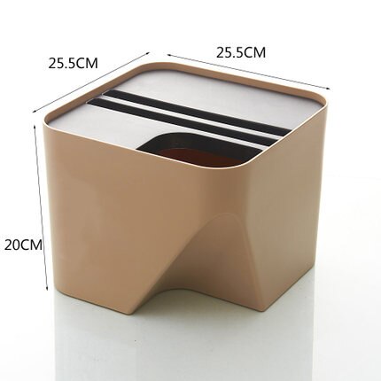 Japanese-Style Trash Can Stack Home With Lid Livin... – Grandado