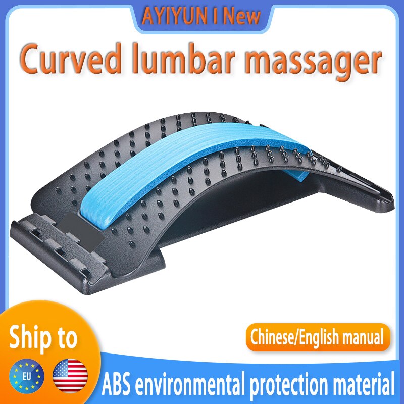 Lumbar spine relief device, waist massager, lumbar... – Grandado