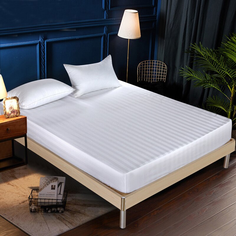 fitted bed sheet set for hotel room with – Grandado