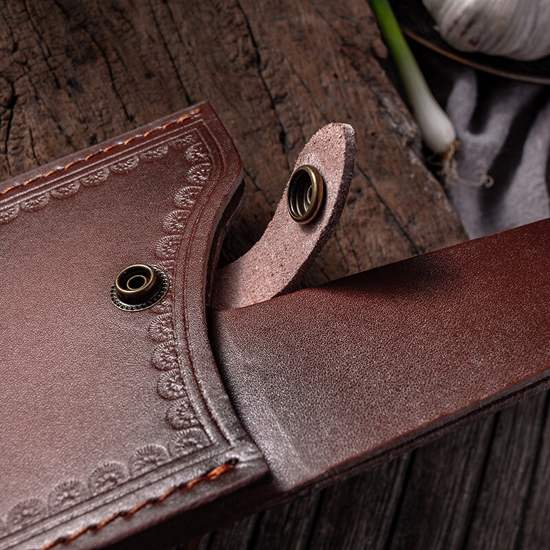 Kitchen Knife Leather Sheath Scabbard Butcher Knif... – Vicedeal