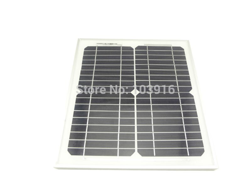 10w monocrystalline solar panel for 12V system, ph... – Grandado