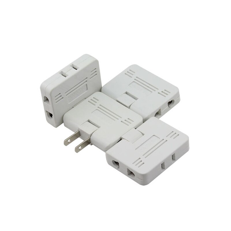 3PCS Plug Mini Outlet Power Converter Rotate Charg... – Vicedeal