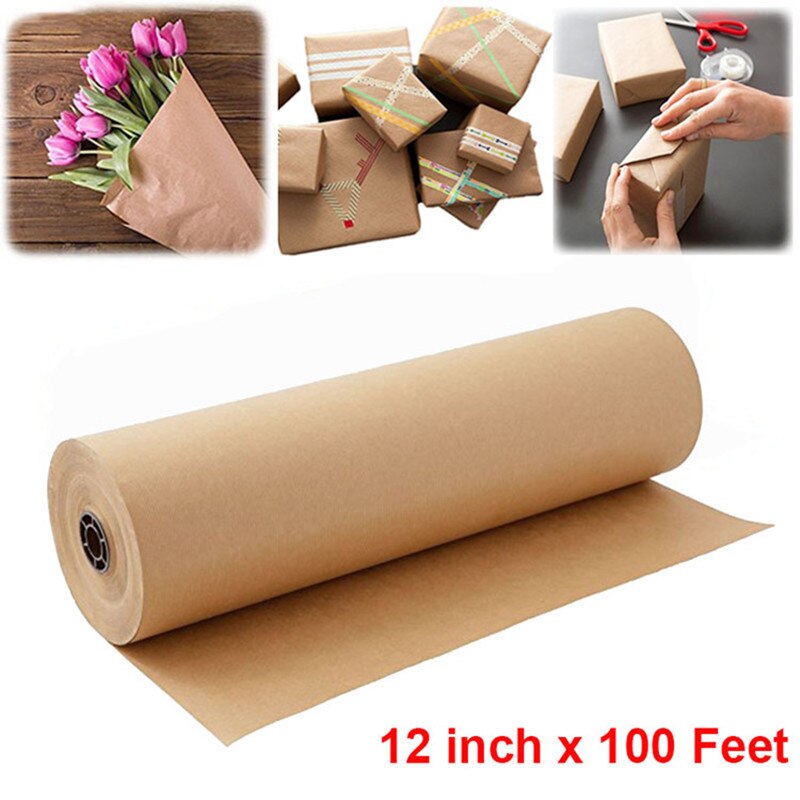 12Inch 100 Voeten Bruin Kraft Slager Papier Roll N... – Vicedeal