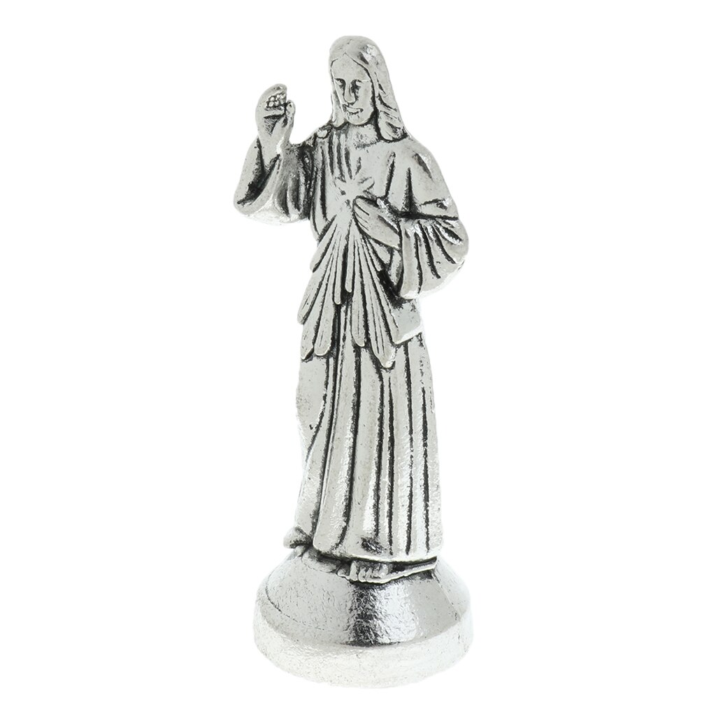 Metal Model Jesus Holy Christ Statue with Magnetic... – Grandado