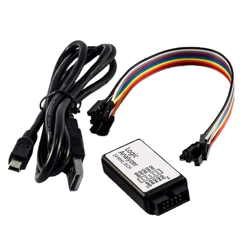 Usb Logic Analyzer 24M 8CH Kanalen Met Buffer Onde... – Vicedeal