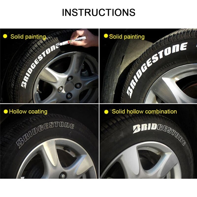 Rotulador de pintura con letras de gran volumen, m... – Grandado