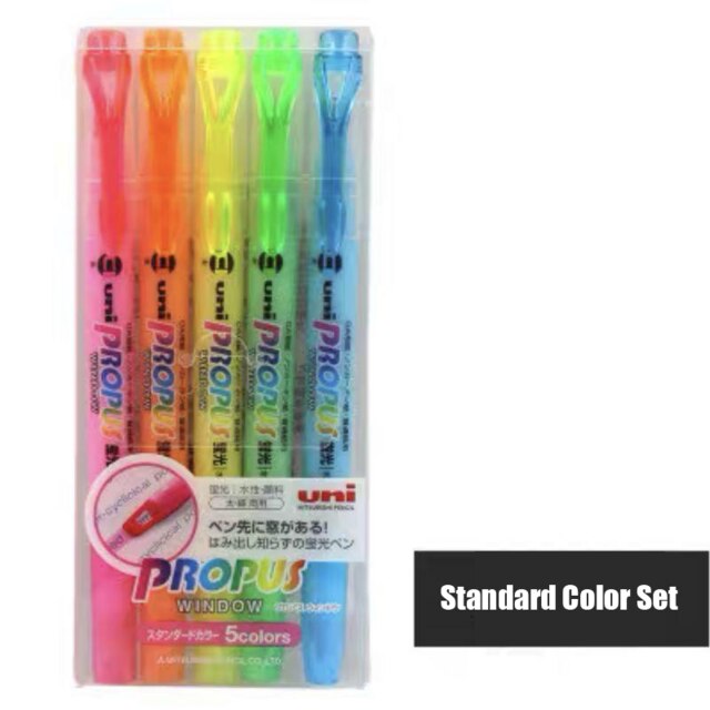 1 Set Japan uni PROPUS WINDOW Highlighter pen Mark... – Grandado