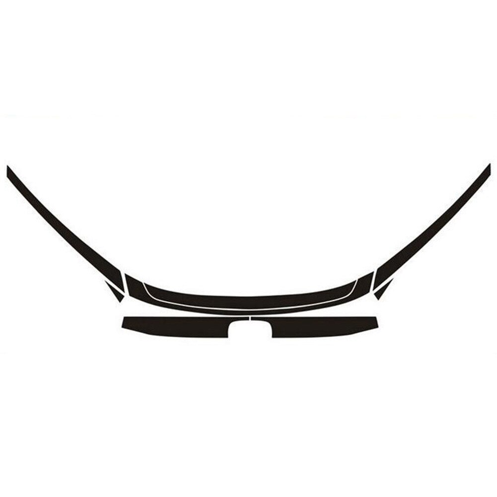 Paper Bumper Grille Sticker Trim 1 Set Decal Decor... – Grandado