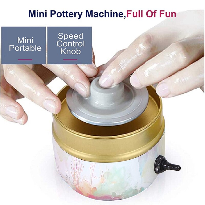 Pottery Wheel Machine,2000RPM Mini Electric Potter... – Vicedeal