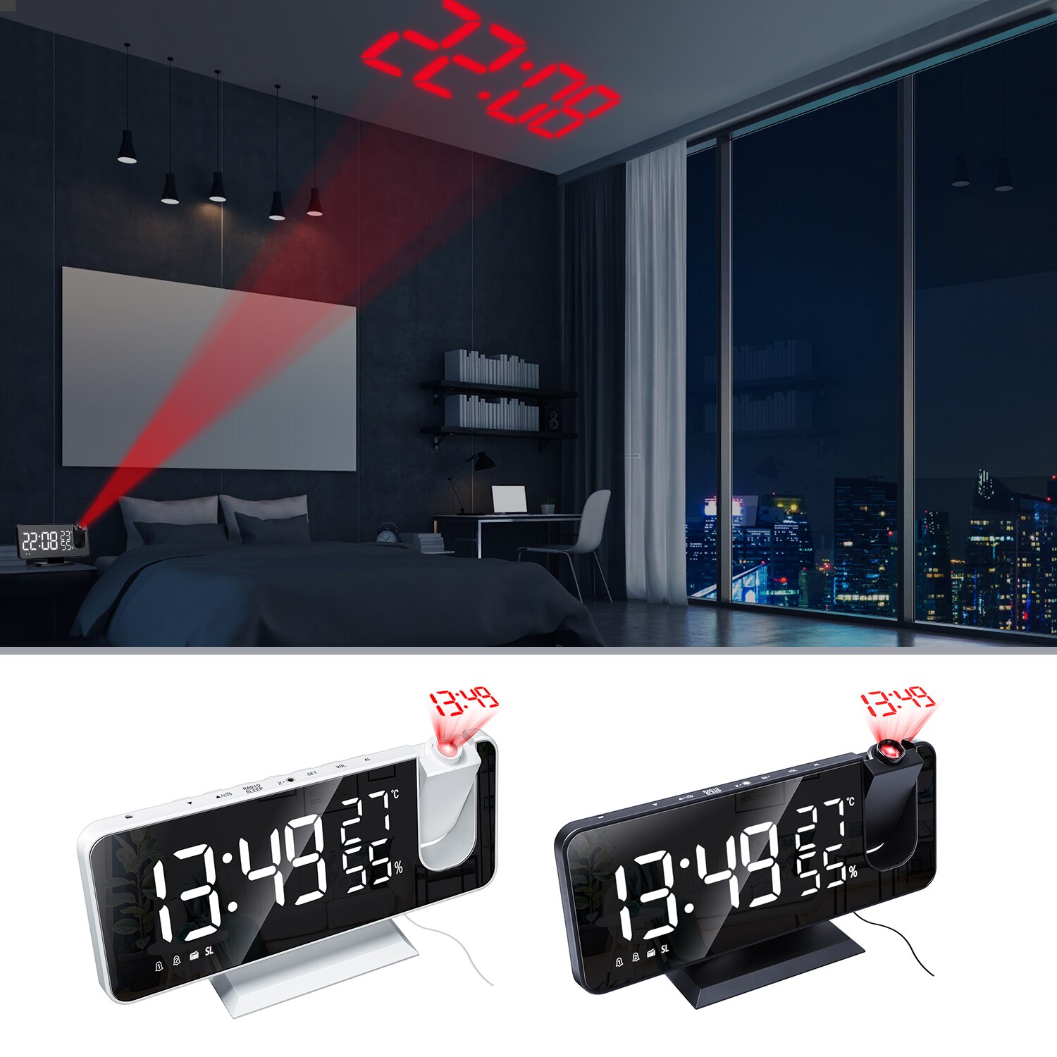 LED Clock Modern Simple Ins Student Electronic Plu... – Vicedeal