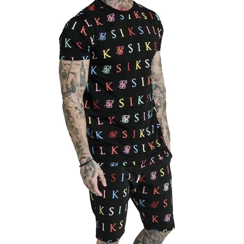 Men's Sik Silk Korean Style Summer Short-Sleeved S... – Grandado