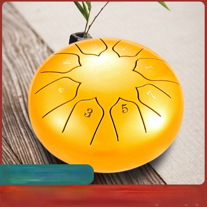 8 Tune Steel Tongue Drum 6 Inch Hand Pan Drum Tank... – Grandado