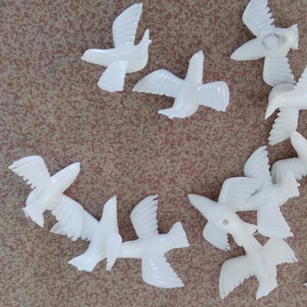 12pcs White Dove Confetti Decoration for Wedding B... – Vicedeal