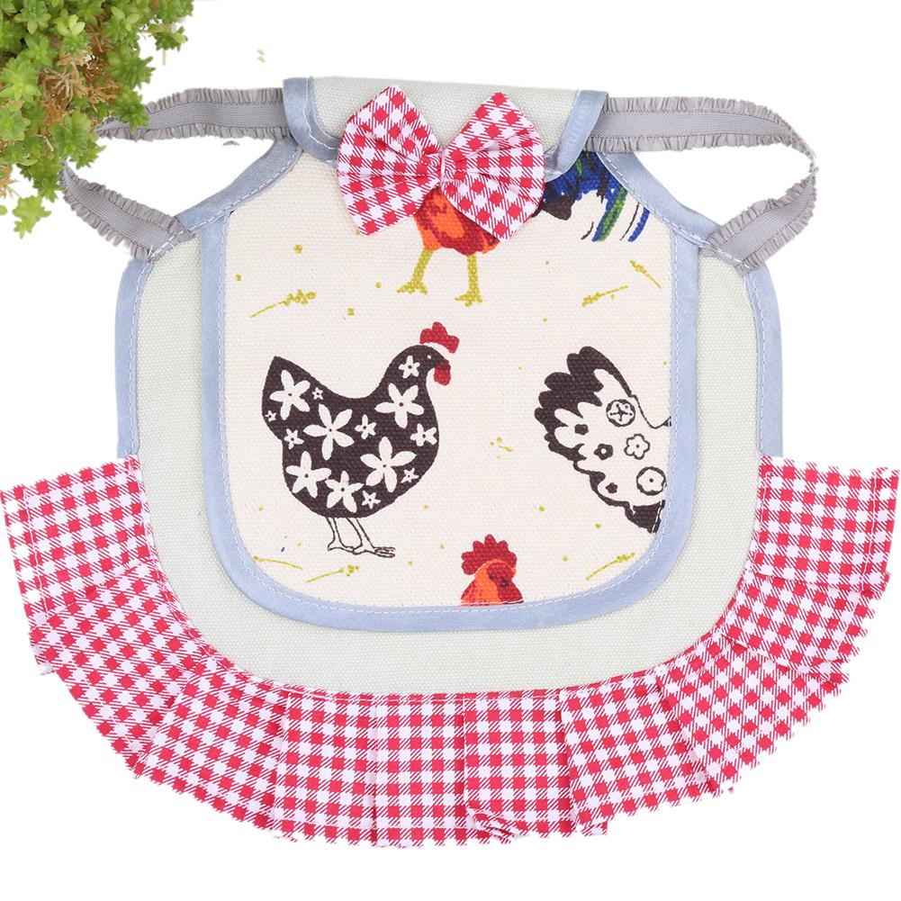 Pet Clothes Apron Poultry Hen Saddle Apron Feather... – Grandado