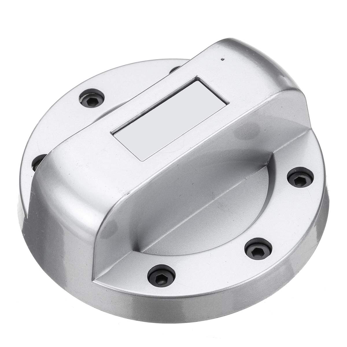 ABS Silver Car Fuel Tank Cap Cover Trim Universal ... – Grandado