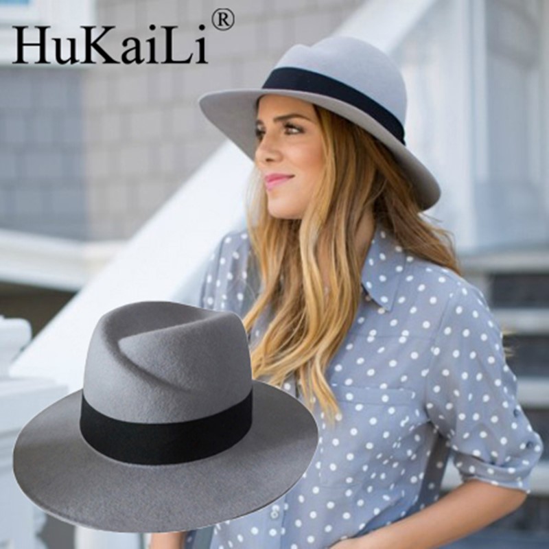 tyranids wide-brimmed m fedoras wool fedoras wide ... – Grandado